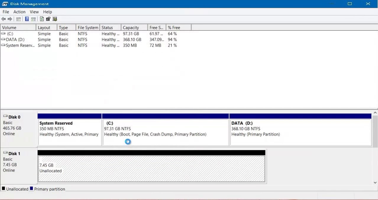 AC1515 My Hard Disk is not recognized in Windows Explorer – ACT